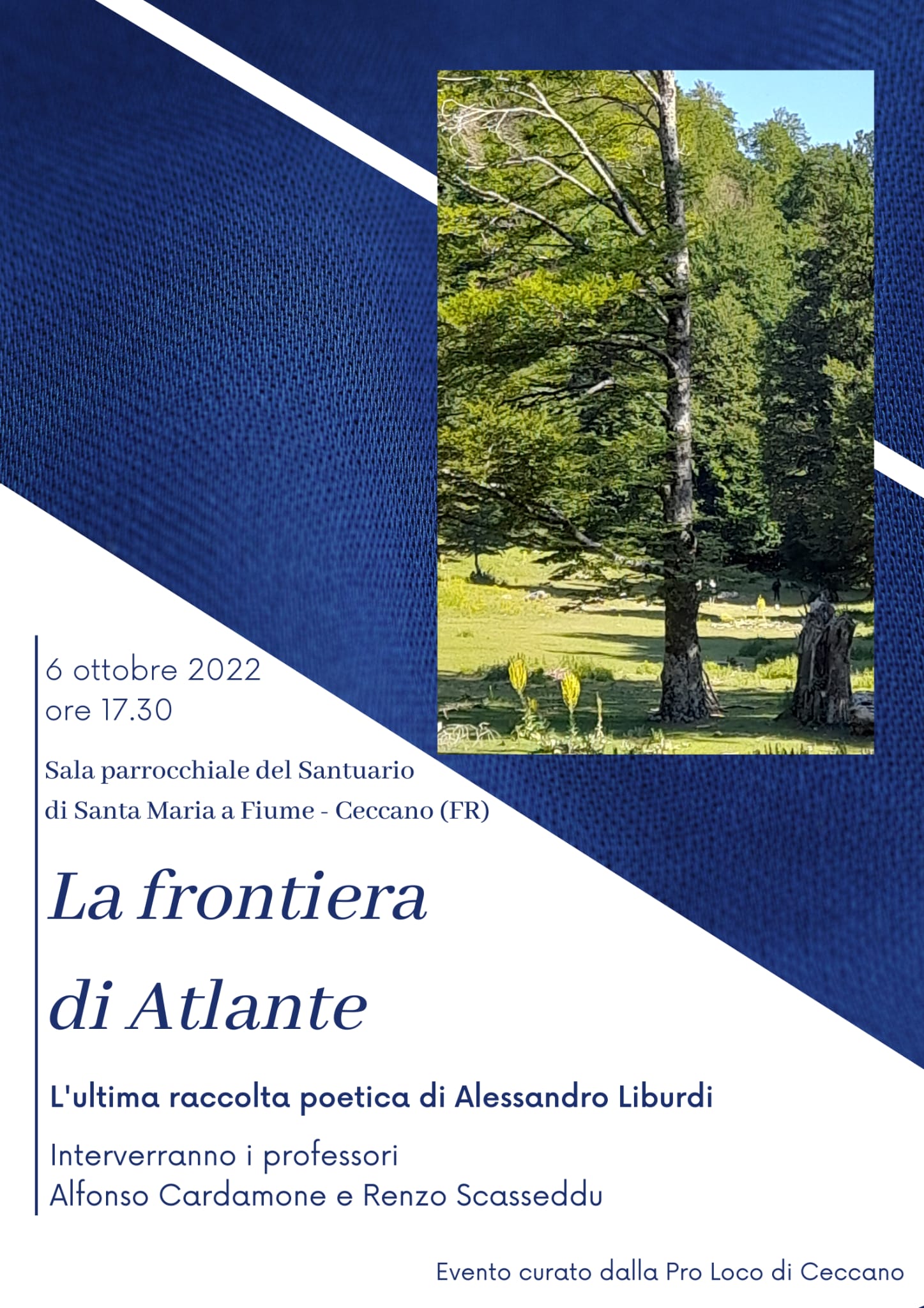 Ceccano, la frontiera d’Atlante, la poesia di Alessandro Liburdi a S ...